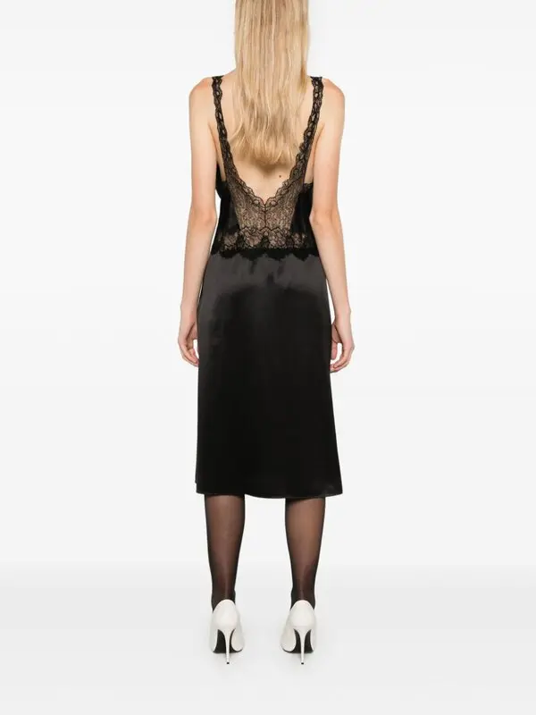 black with gold sequin dress Jorjette Lace Maxi Dress Black main image 1