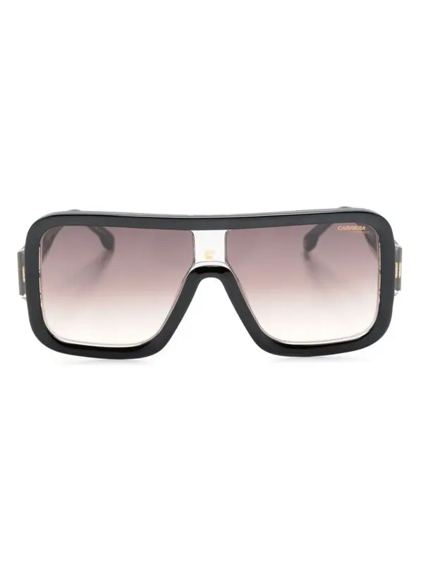 Carrera Eyewear Flaglab 14 Mask-frame Sunglasses - Black