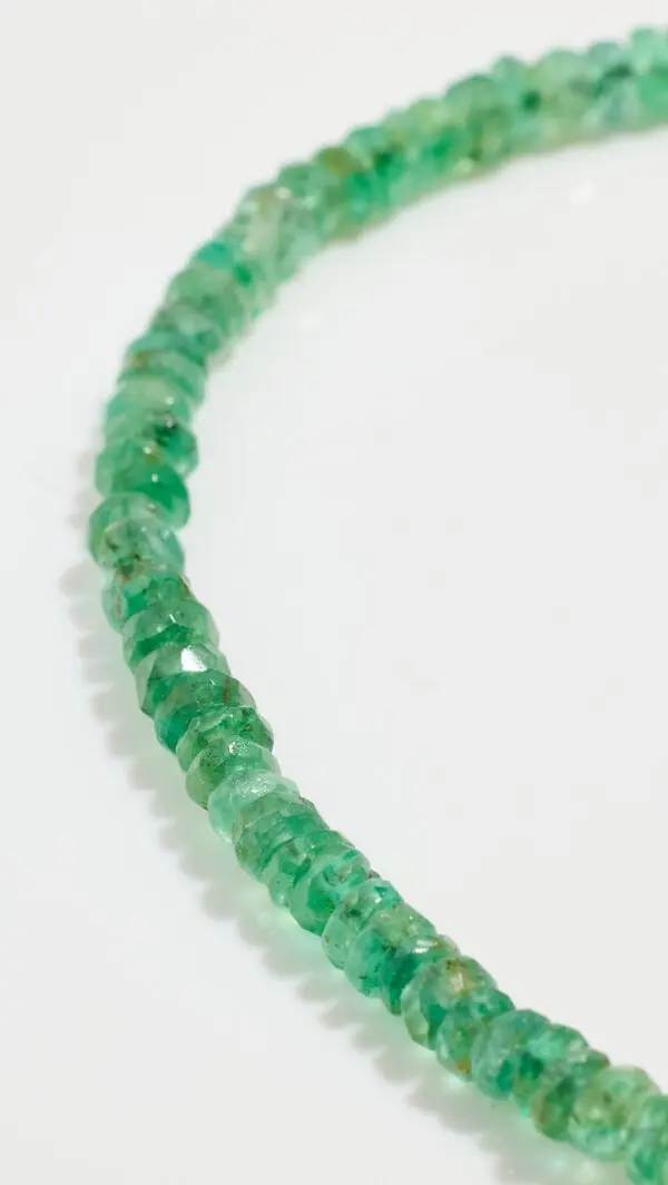 Jia Jia 14k Gold Emerald Bracelet