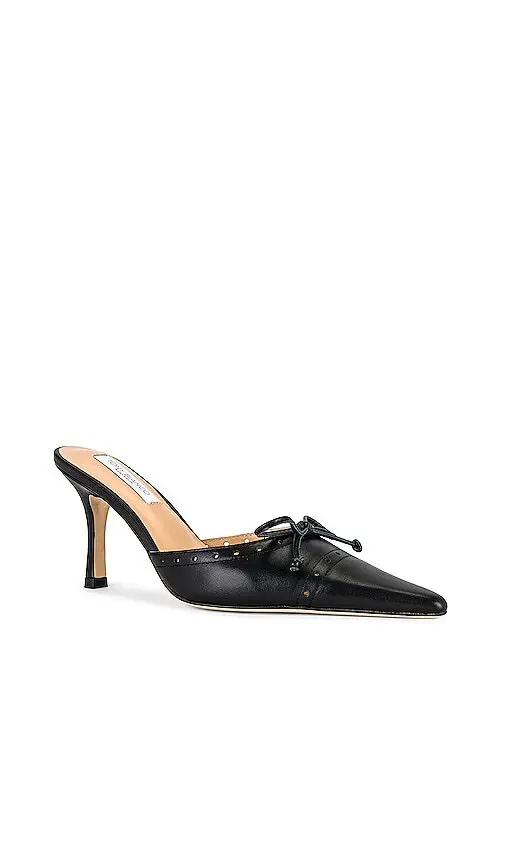 TONY BIANCO Scooter Heel - Black Como