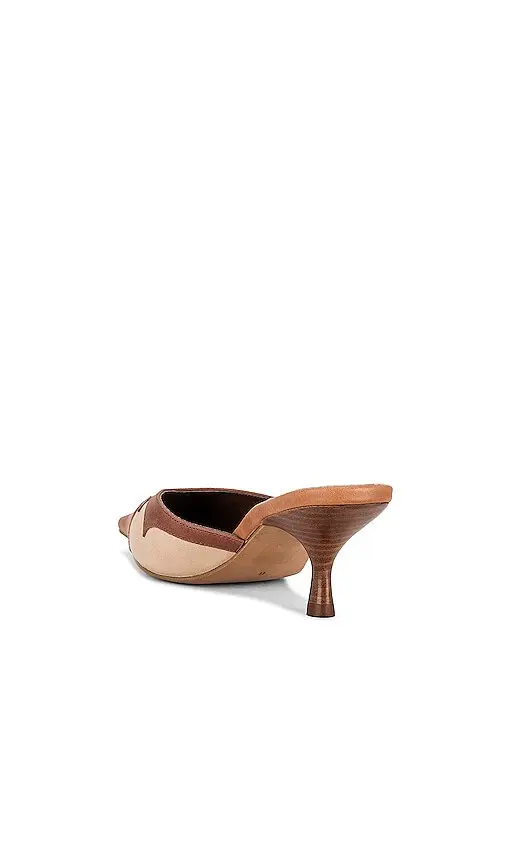 Jeffrey Campbell Dilettante Mule In Beige