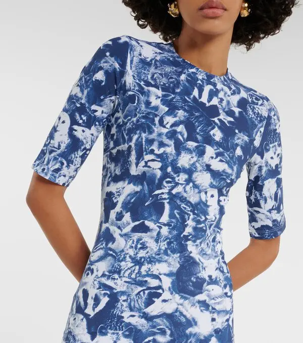 Stella McCartney Printed Minidress