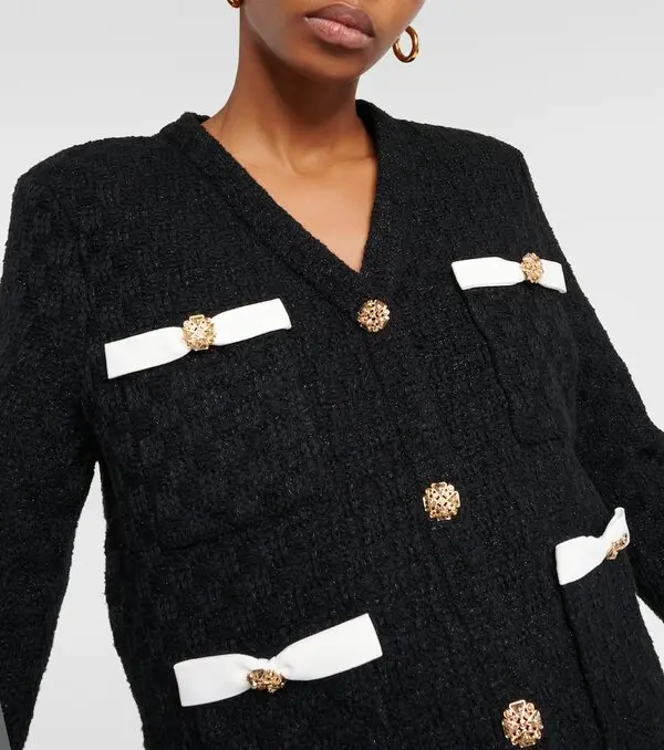 SELF-PORTRAIT Bow-detail Cardigan