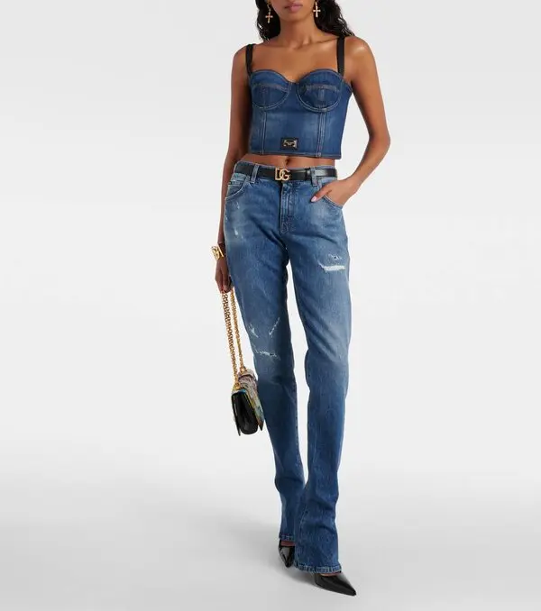 Dolce & Gabbana High-rise Flared Jeans