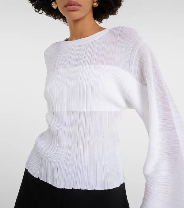 Stella McCartney Plissé Top