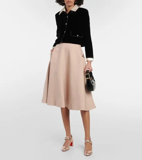 CHRISTIAN LOUBOUTIN Miss Jane Mary Jane Pumps - Beige