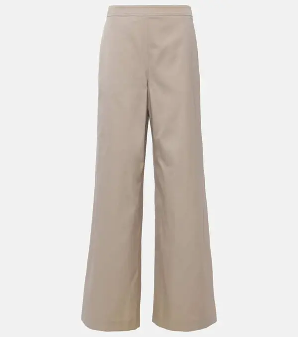 TOD'S Mid-rise Wide-leg Pants