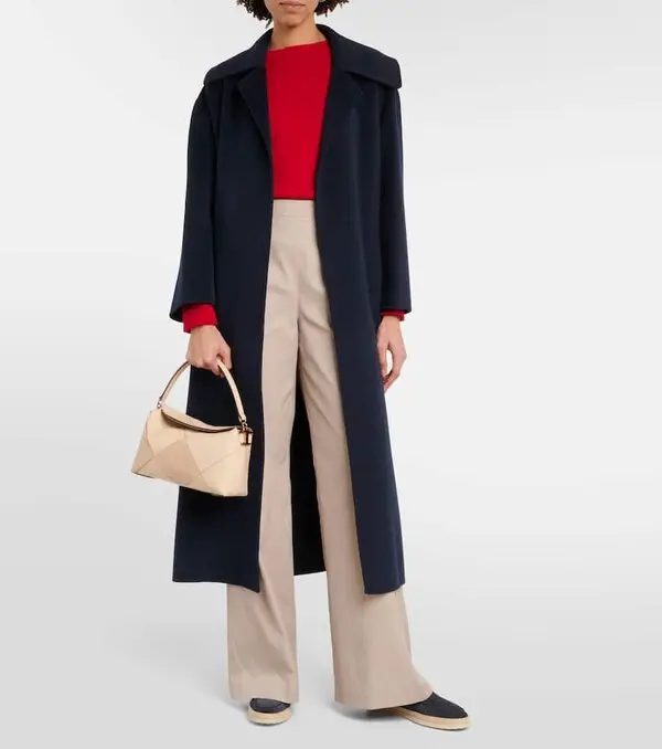 TOD'S Mid-rise Wide-leg Pants