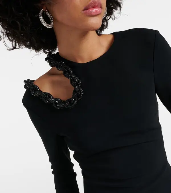Stella McCartney Embellished Cutout Gown
