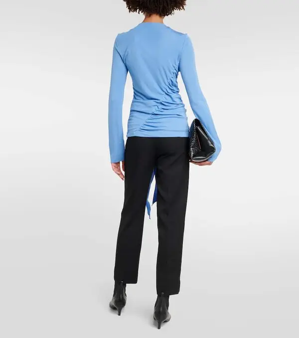 Victoria Beckham Tie-detail Top