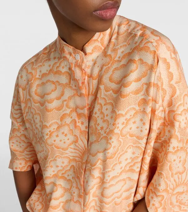 Stella McCartney Printed Silk Blouse - Multicoloured