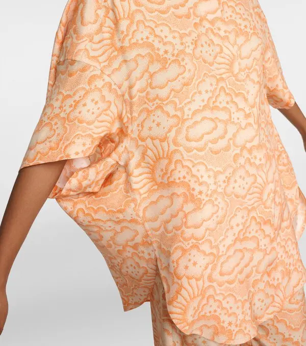 Stella McCartney Printed Silk Blouse - Multicoloured