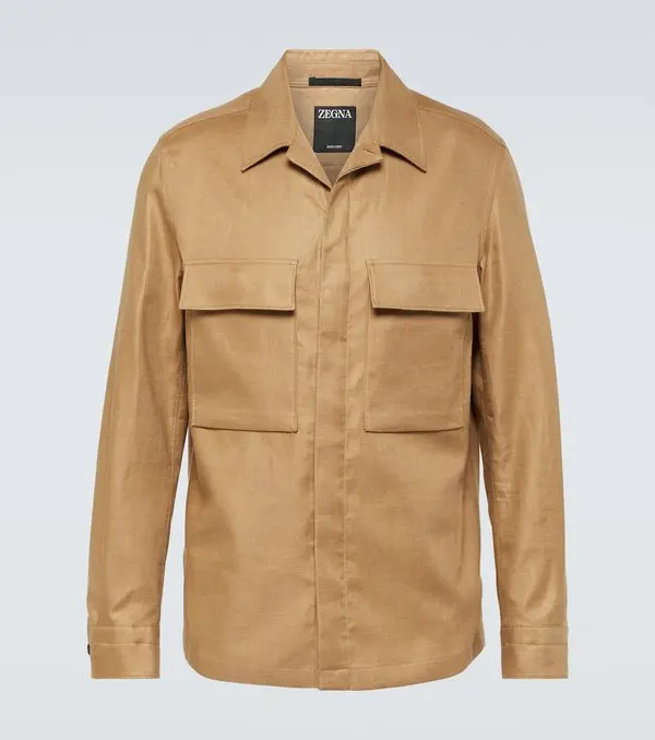 Zegna Linen Overshirt