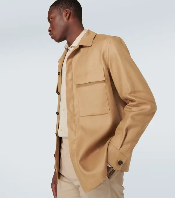 Zegna Linen Overshirt