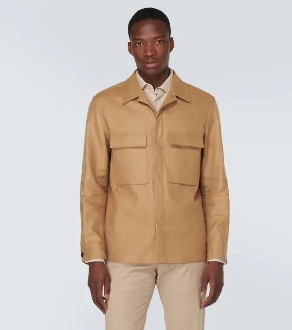 Zegna Linen Overshirt