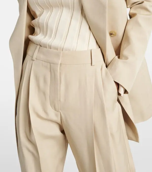 Stella McCartney Iconic High-rise Cropped Pants