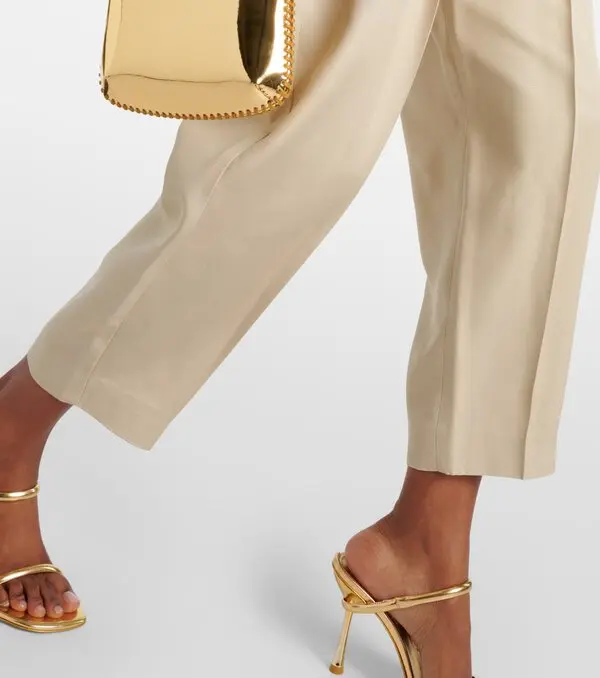 Stella McCartney Iconic High-rise Cropped Pants