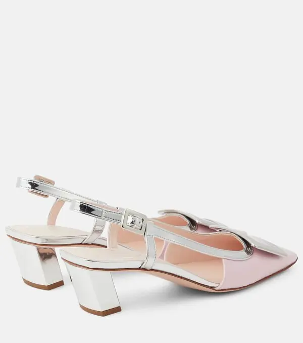 ROGER VIVIER Belle Vivier Slingback Pumps - Pink