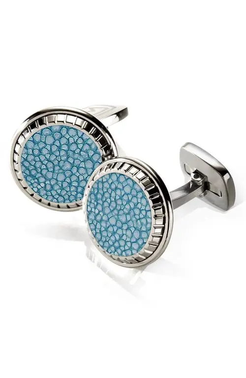 M-Clip® Stingray Cuff Links - Blue