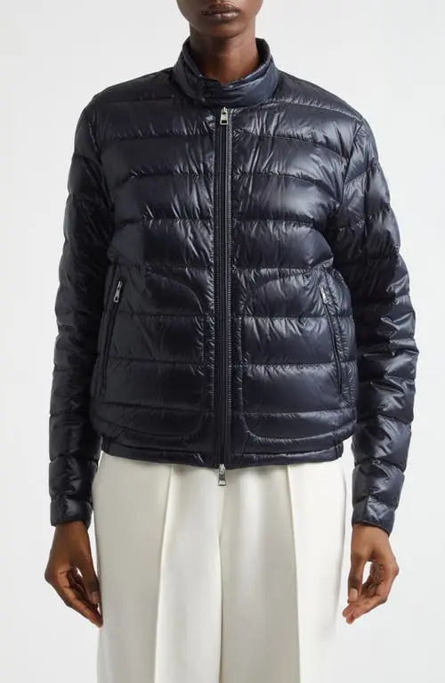 Moncler Lans Down Jacket - Navy