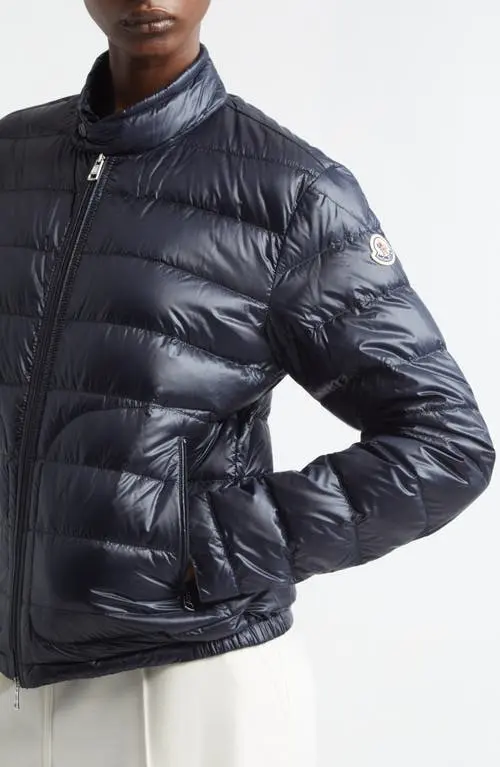 Moncler Lans Down Jacket - Navy