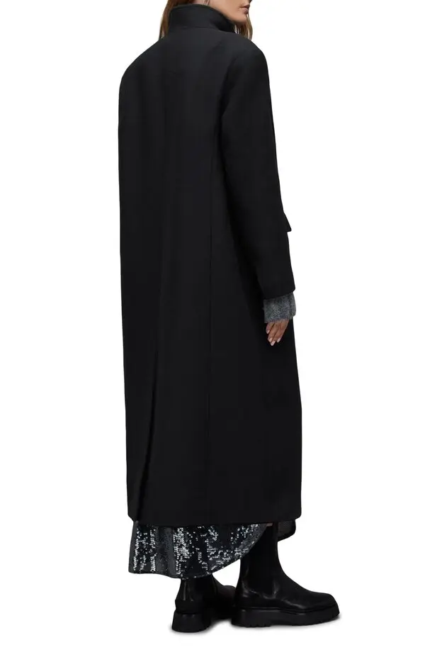 ALLSAINTS James Wool Blend Longline Coat