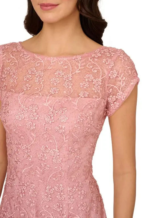 Adrianna Papell Lace Sheath Dress