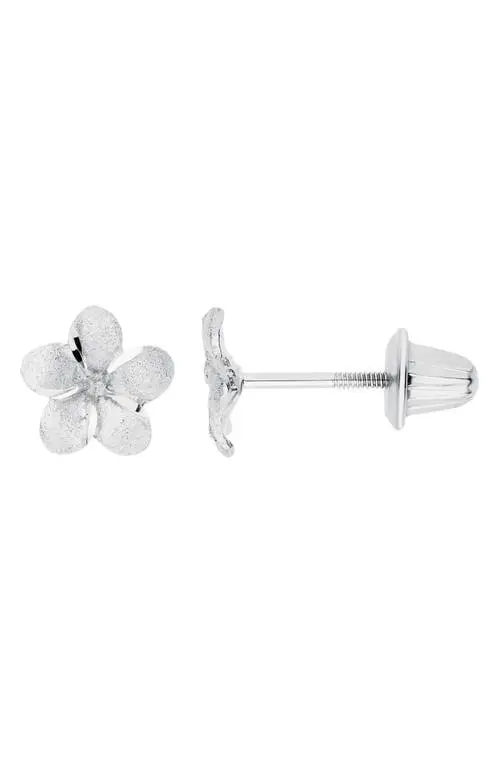 MIGNONETTE Sterling Flower Stud Earrings