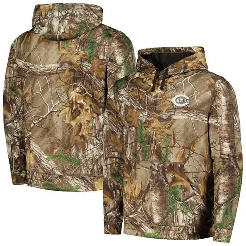 DUNBROOKE Cincinnati Reds Realtree Pullover Hoodie