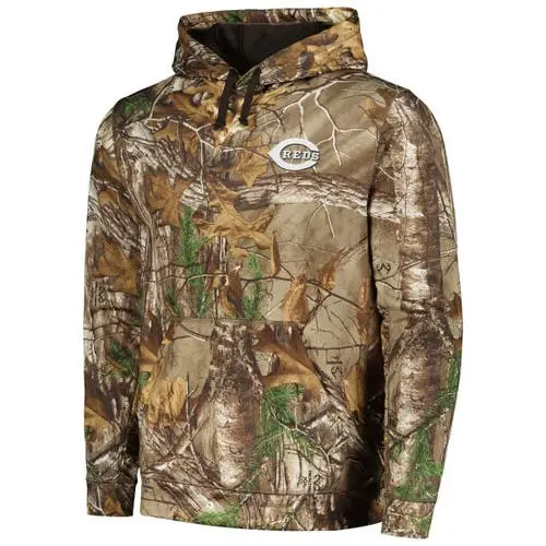 DUNBROOKE Cincinnati Reds Realtree Pullover Hoodie