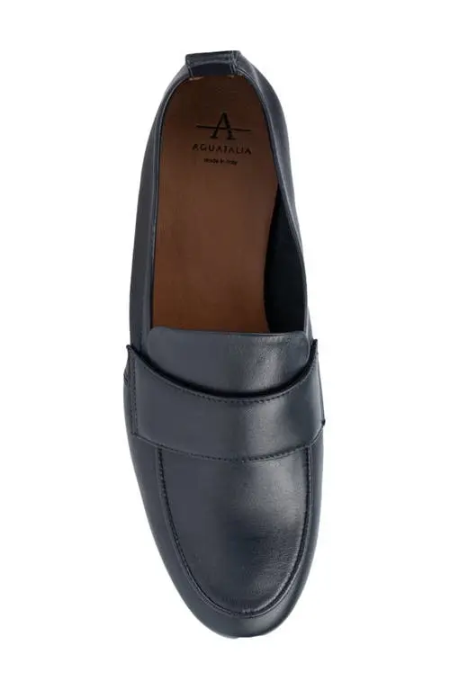 Aquatalia Shivani Weatherproof Leather Loafer