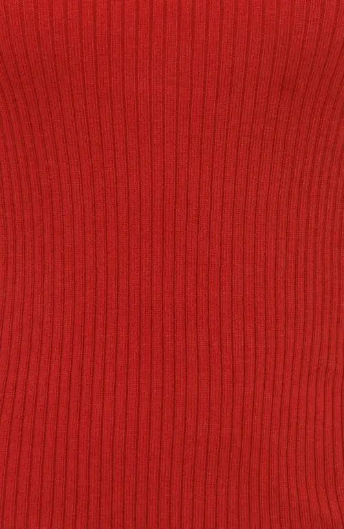 House Of Cb Sula Bow Back Rib Sweater