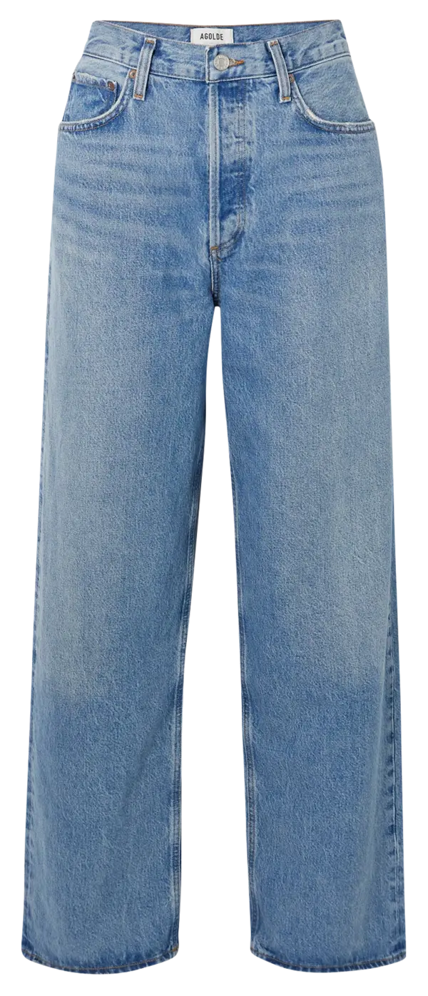 AGOLDE - AGOLDE Low Slung Puddle Jeans