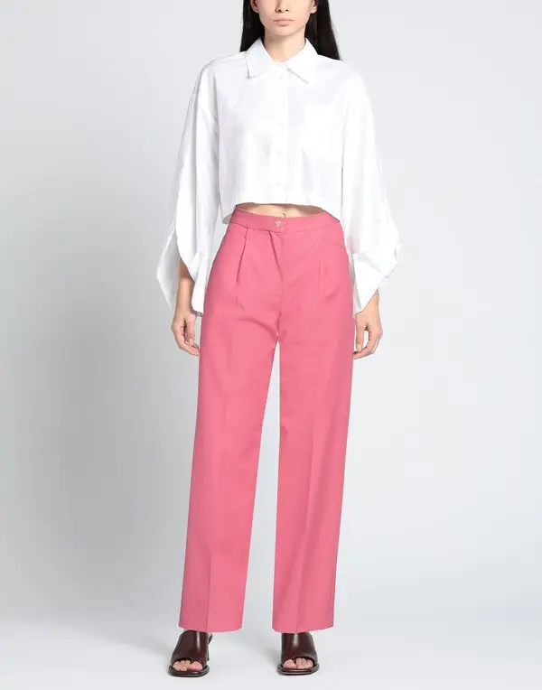 Palm Angels Solid Twill Straight-leg Pants