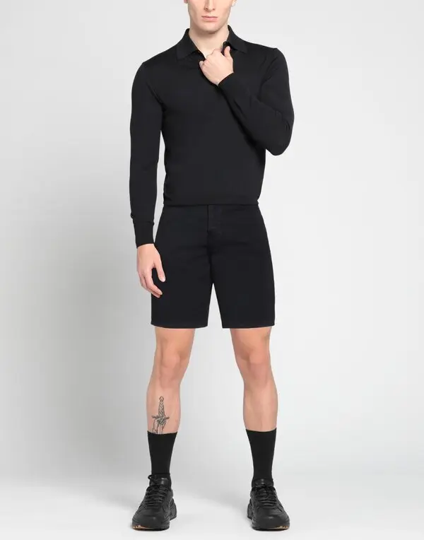 TRUSSARDI Gabardine Bermuda Shorts