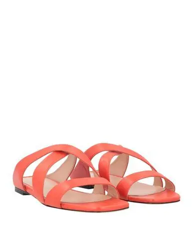 POLLINI Leather Flat Sandals