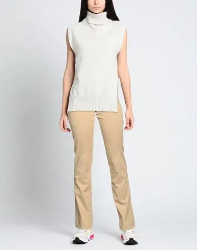 TRUSSARDI Solid Mid-rise Flared Trousers