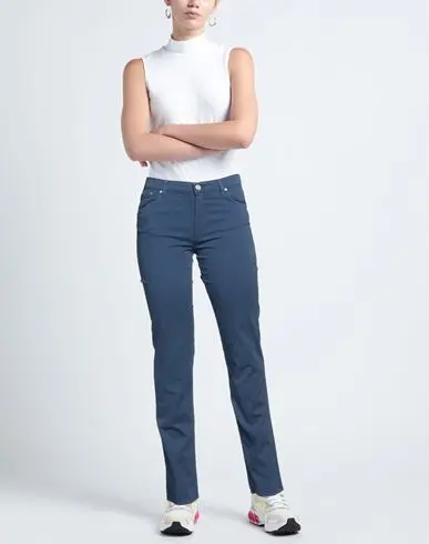 TRUSSARDI Solid Mid-rise Flared Trousers
