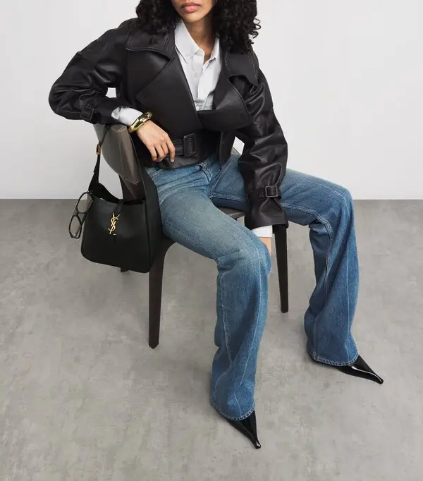 Saint Laurent Small Le 5 À 7 Shoulder Bag - Black