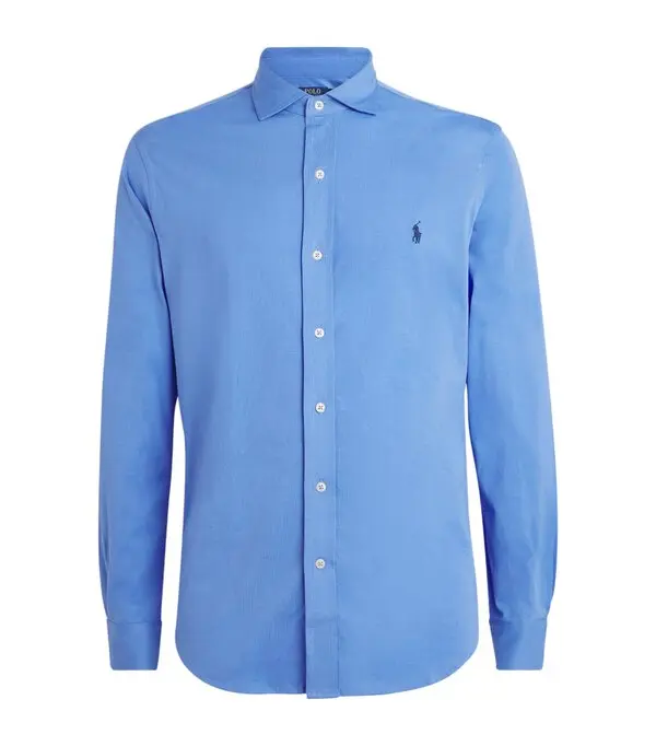 Polo Ralph Lauren Cotton-jersey Shirt - Blue