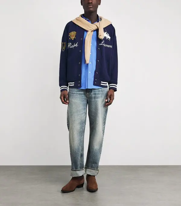 Polo Ralph Lauren Cotton-jersey Shirt - Blue