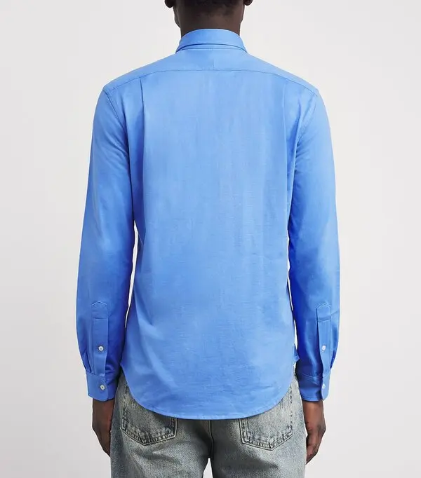 Polo Ralph Lauren Cotton-jersey Shirt - Blue