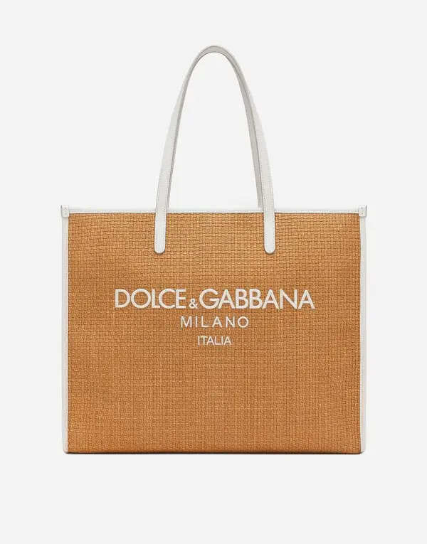 Dolce & Gabbana Raffia Shopper