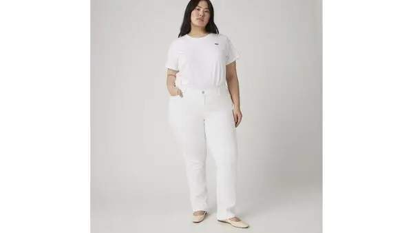 LEVI'S Classic Straight Jeans - Simply White