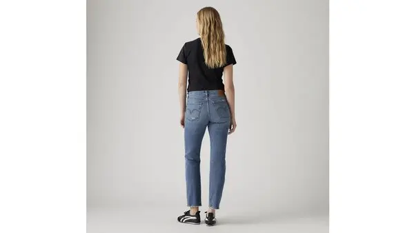 LEVI'S Wedgie Straight Ankle Jeans