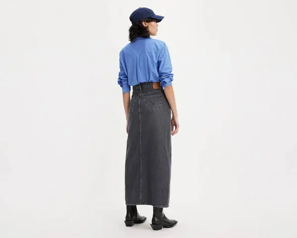 LEVI'S Ankle Column Skirt