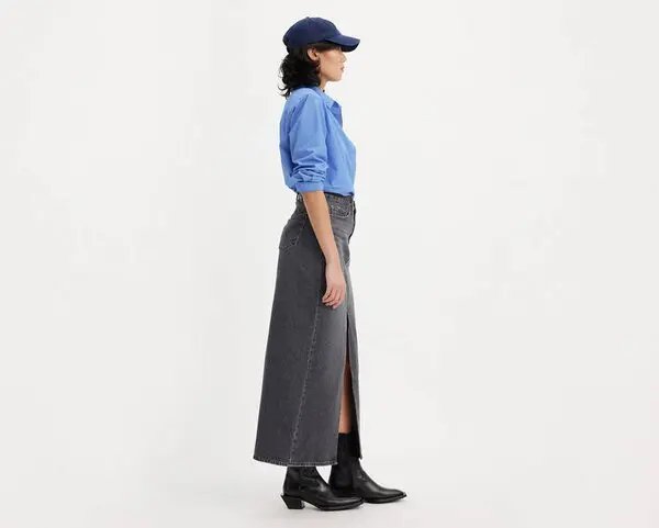 LEVI'S Ankle Column Skirt