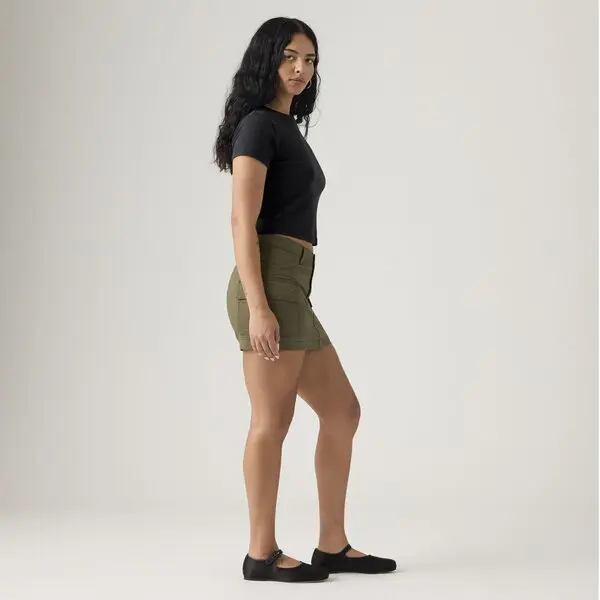 LEVI'S 94 Cargo Mini Skirt - Olive