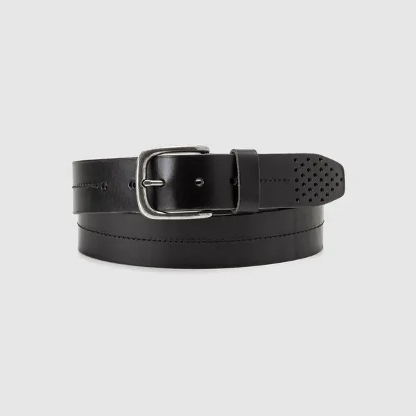 LEVI'S Premium Perforated Belt - Black