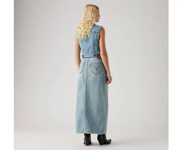 LEVI'S Ankle Column Skirt